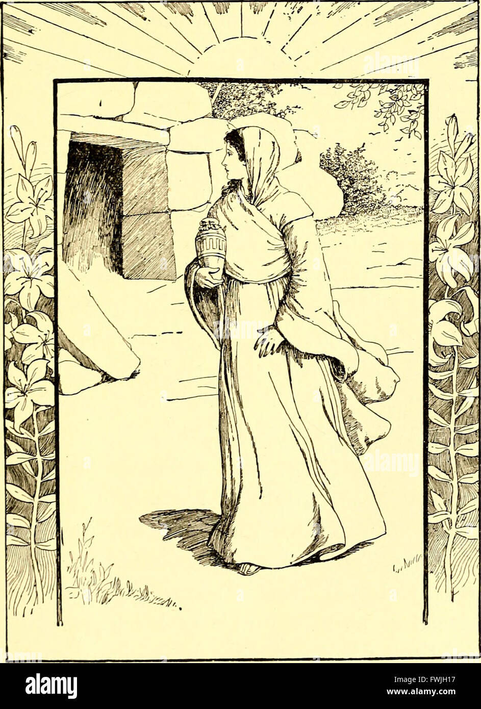 This 1900 work is a simplified retelling of the life of Christ for ...