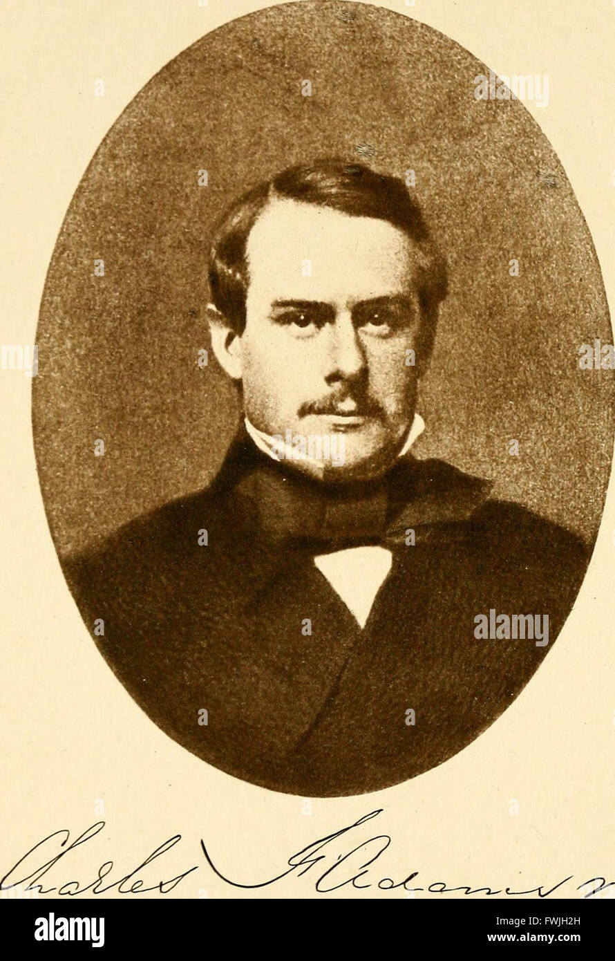 A cycle of Adams letters, 1861-1865 (1920 Stock Photo - Alamy