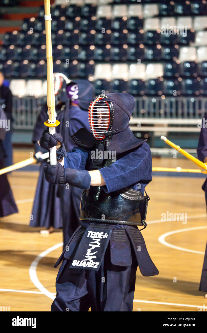 kendo martial arts exhibition Stock Photo - Alamy