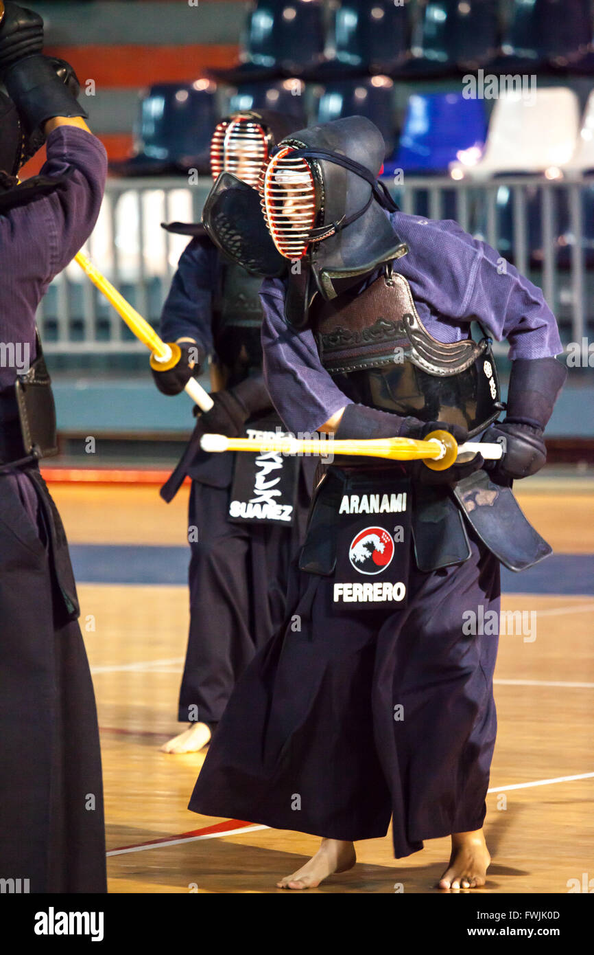 kendo martial arts exhibition Stock Photo - Alamy