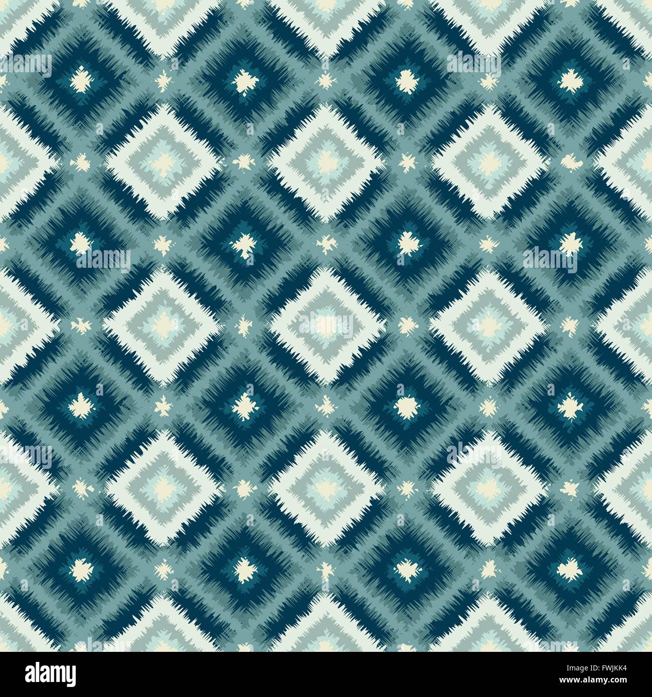 ethnic rhombus tribal seamless pattern - vector illustration. eps 8 ...