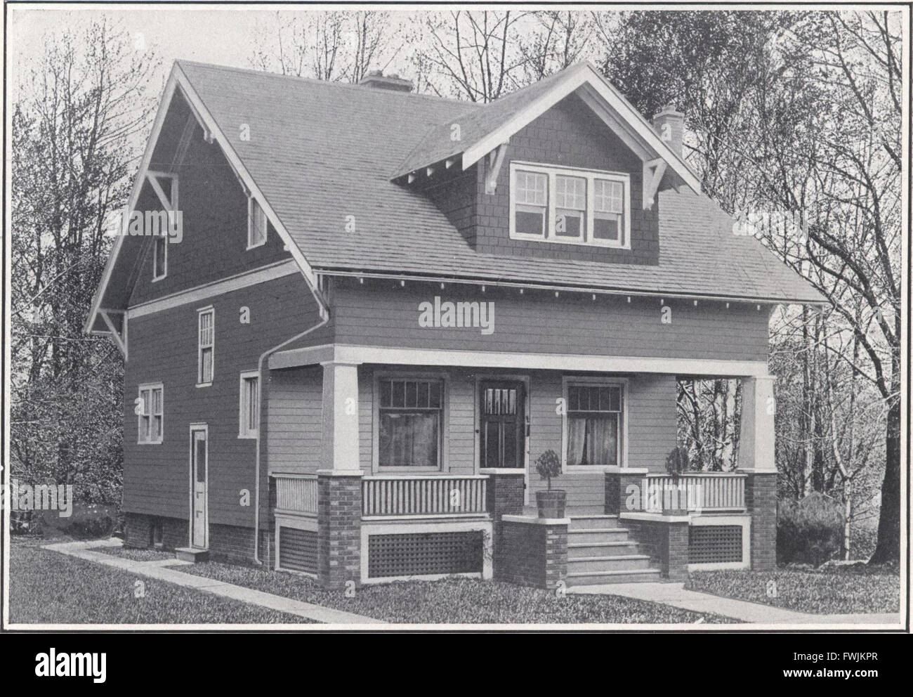 The 1922 catalog for Bennett Better-Built homes features a variety of ...