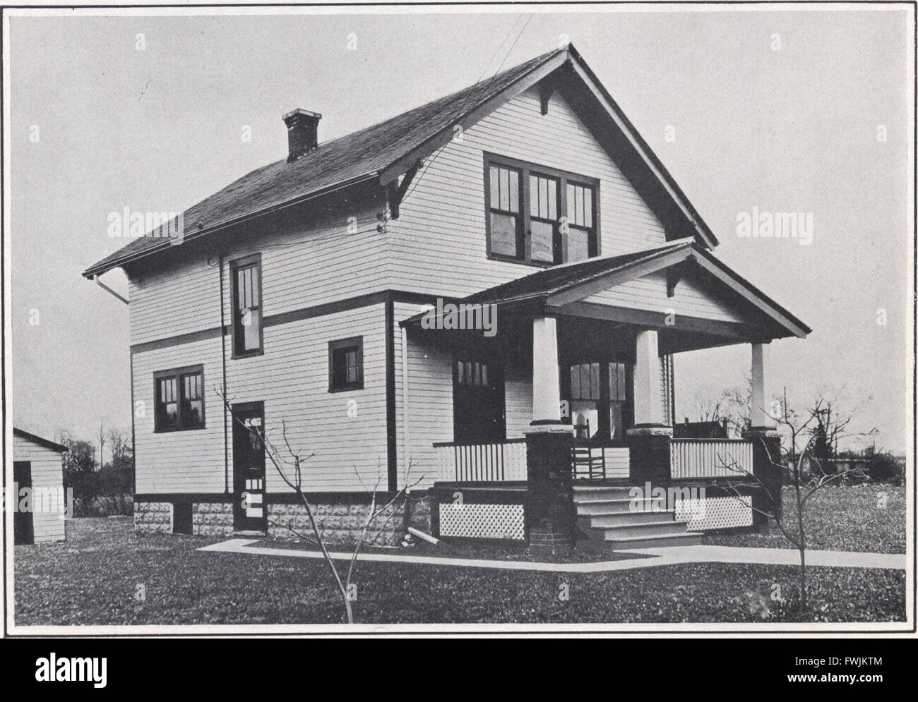 A 1922 catalog showcasing ready-cut homes by Bennett, focusing on easy ...