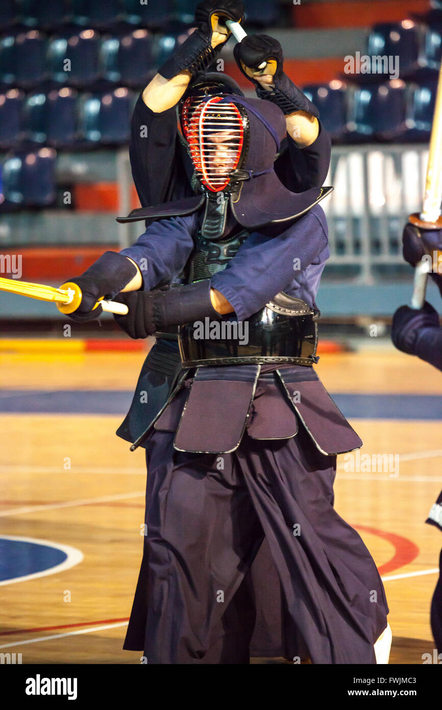 kendo martial arts exhibition Stock Photo - Alamy