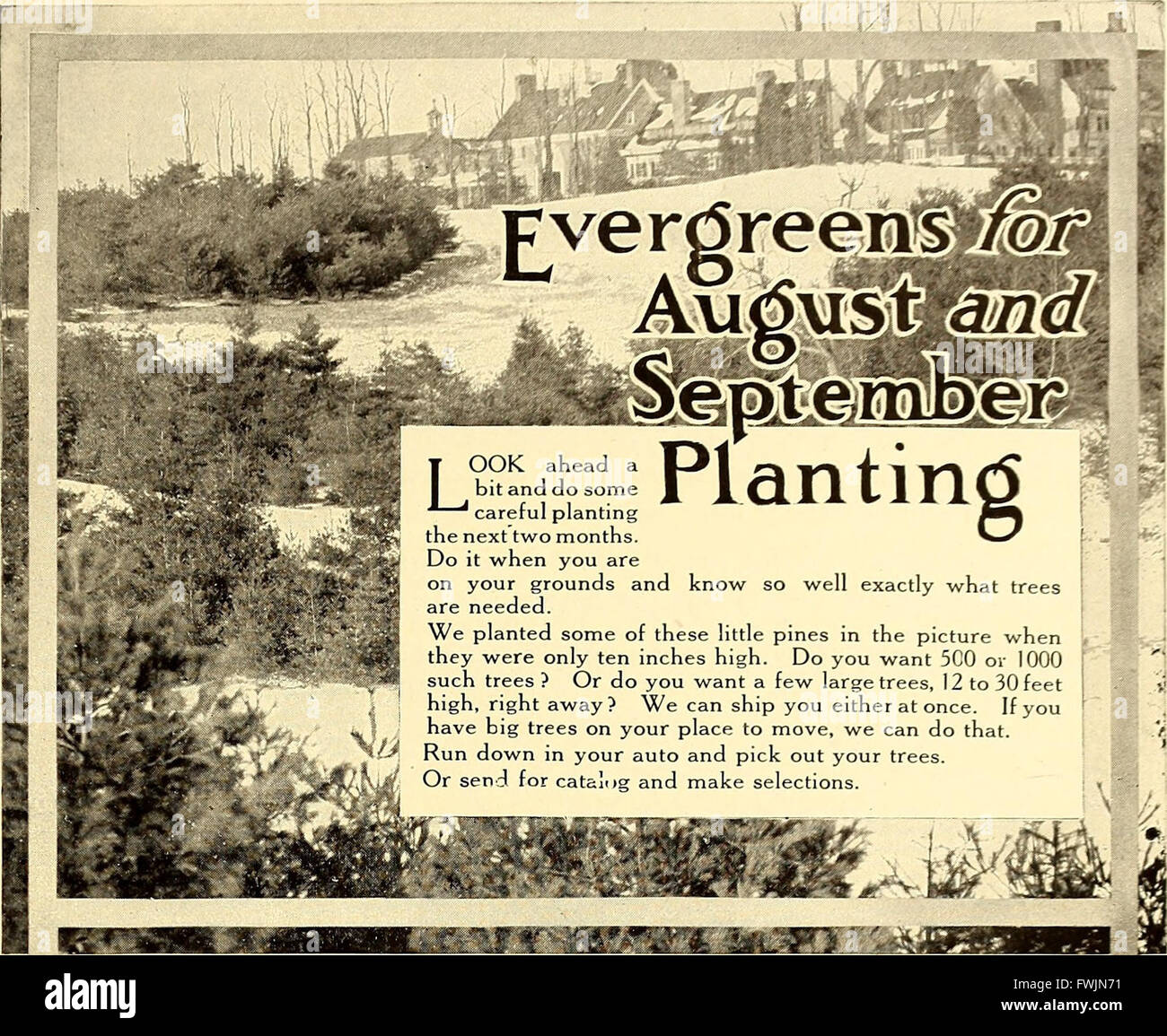 This 1912 publication features articles on home design, landscaping ...