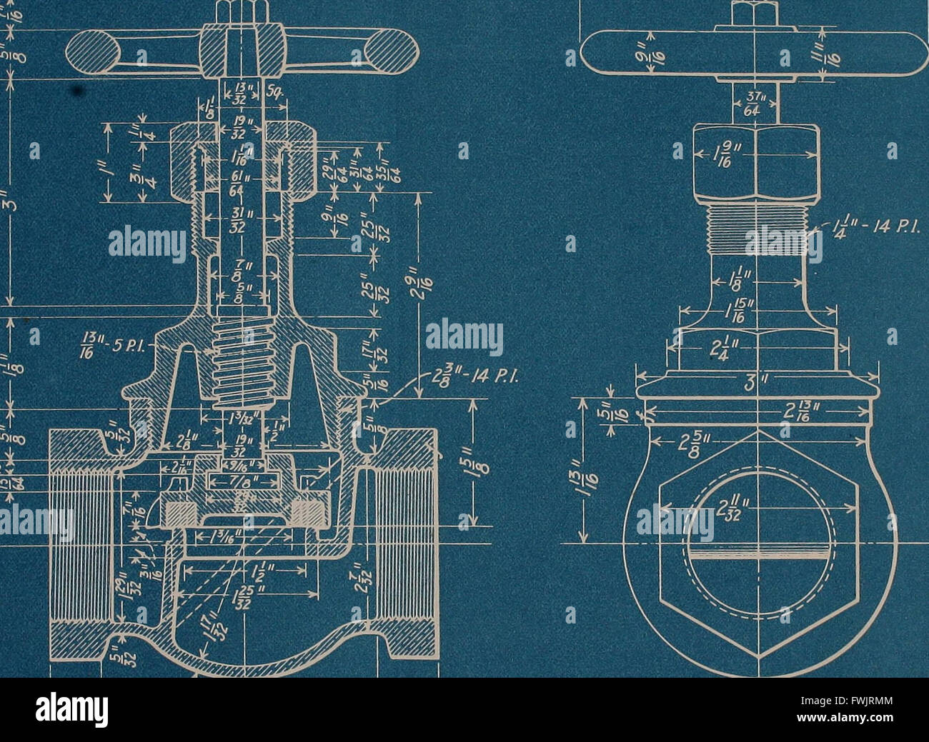 Blueprint reading practical manual instruction hi-res stock photography ...