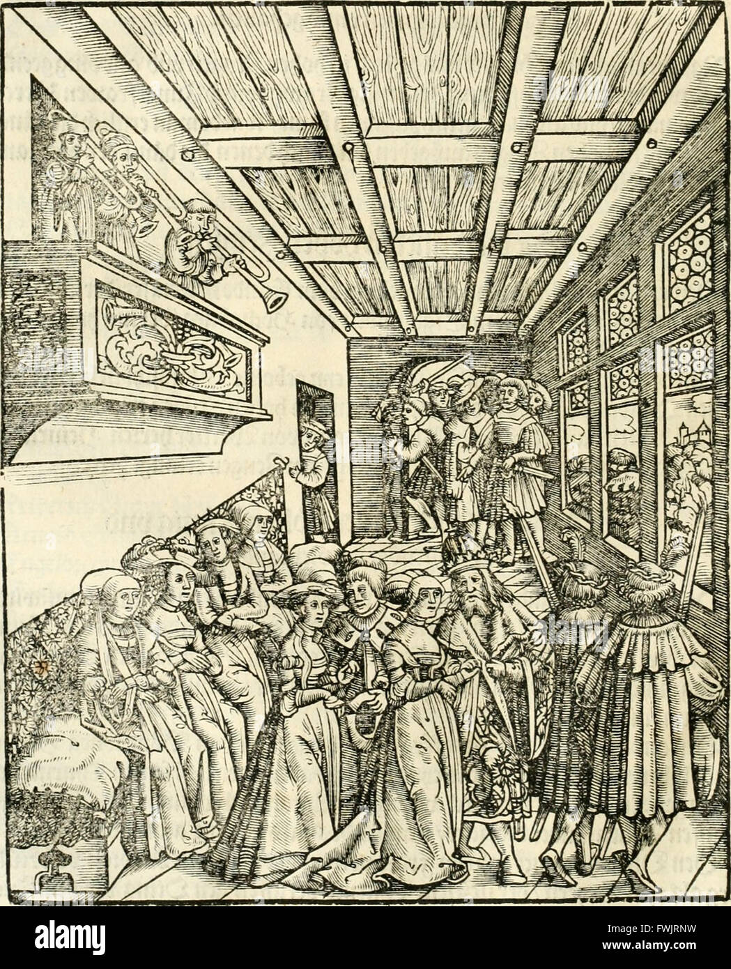 This German text discusses the origins and history of tournaments in ...