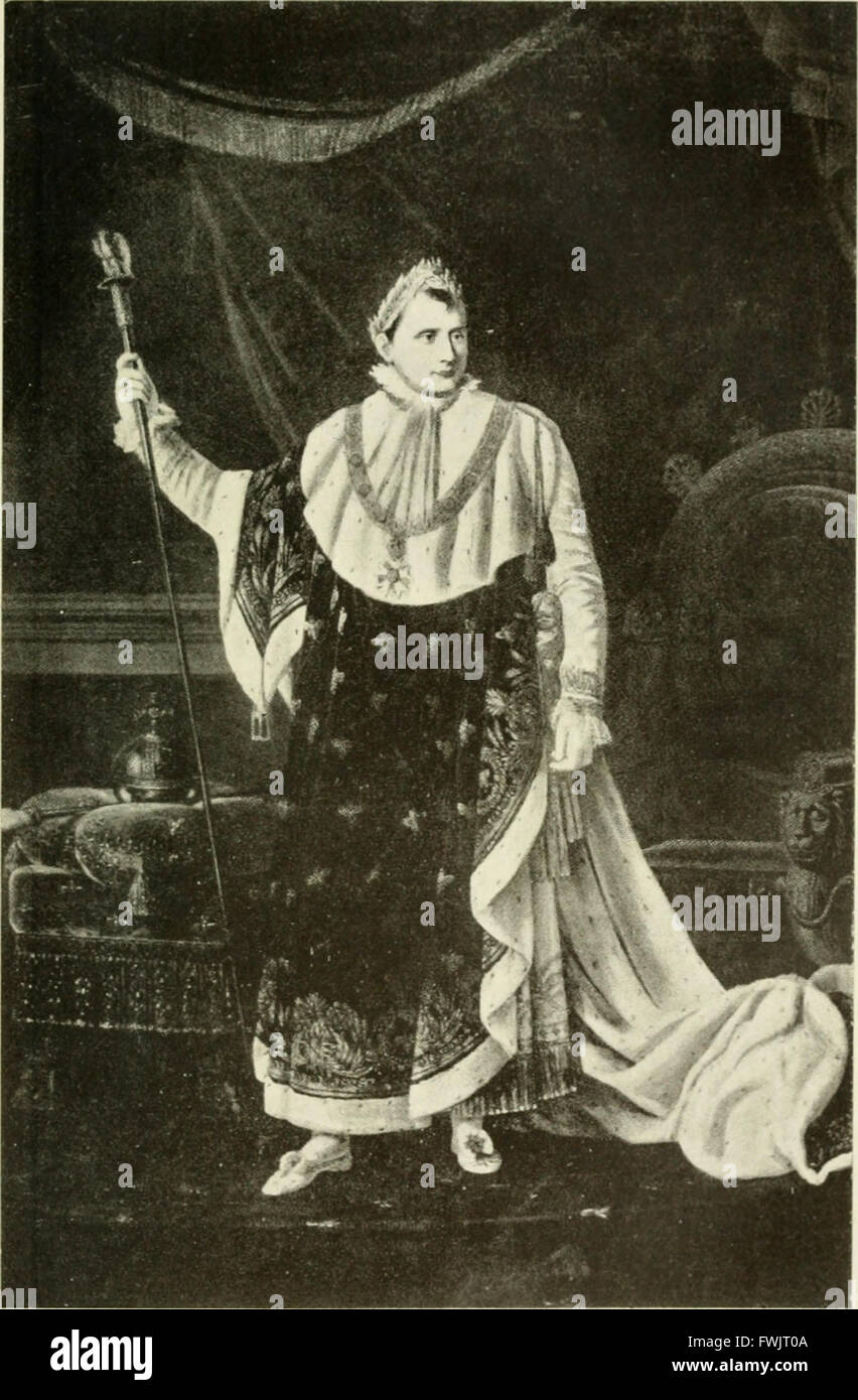 A 1908 historical study of Napoleon Bonaparte's role in the French ...