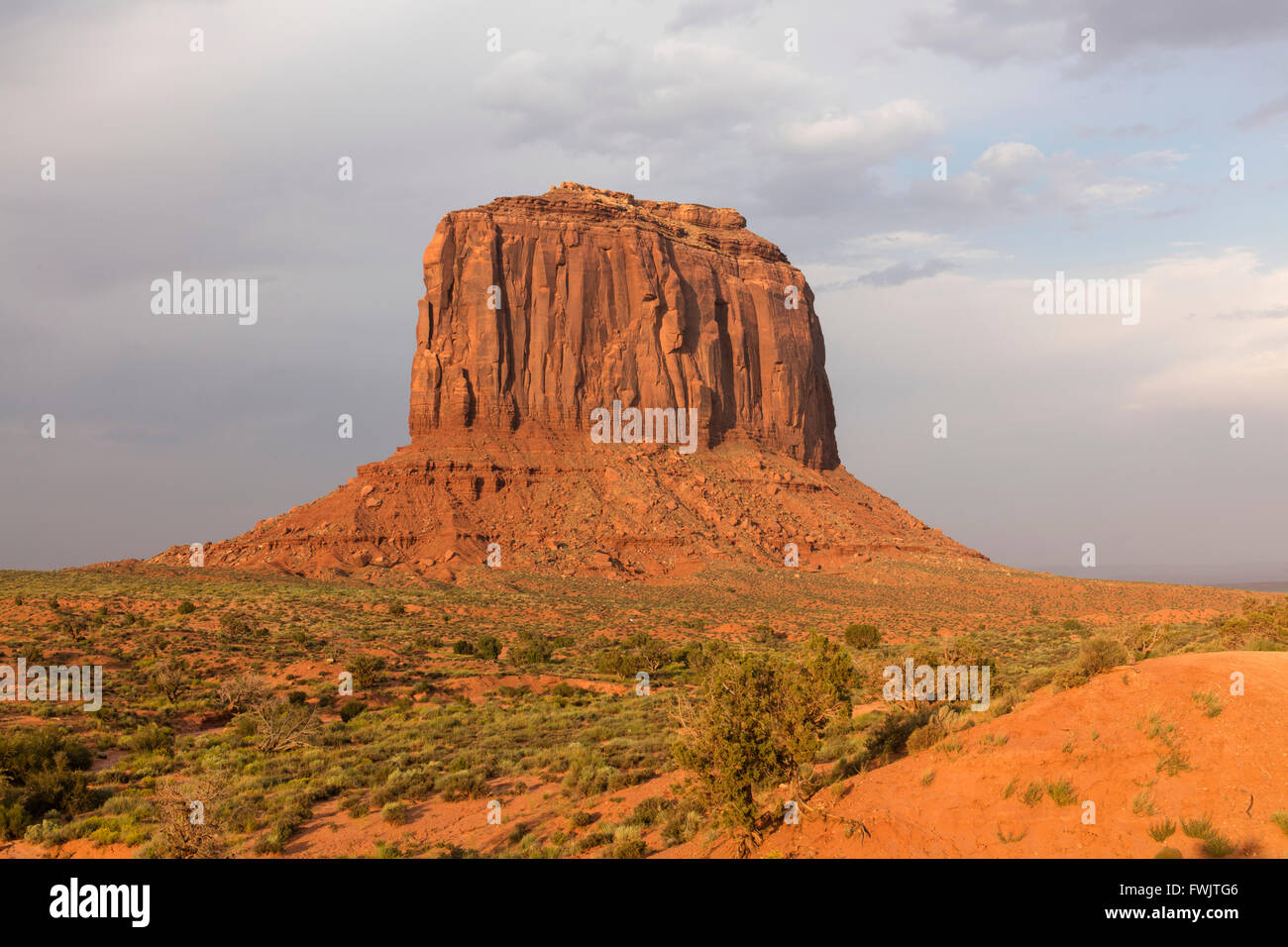 Merrick Butte, Monument Valley, Navajo Nation, Arizona, USA Stock Photo ...