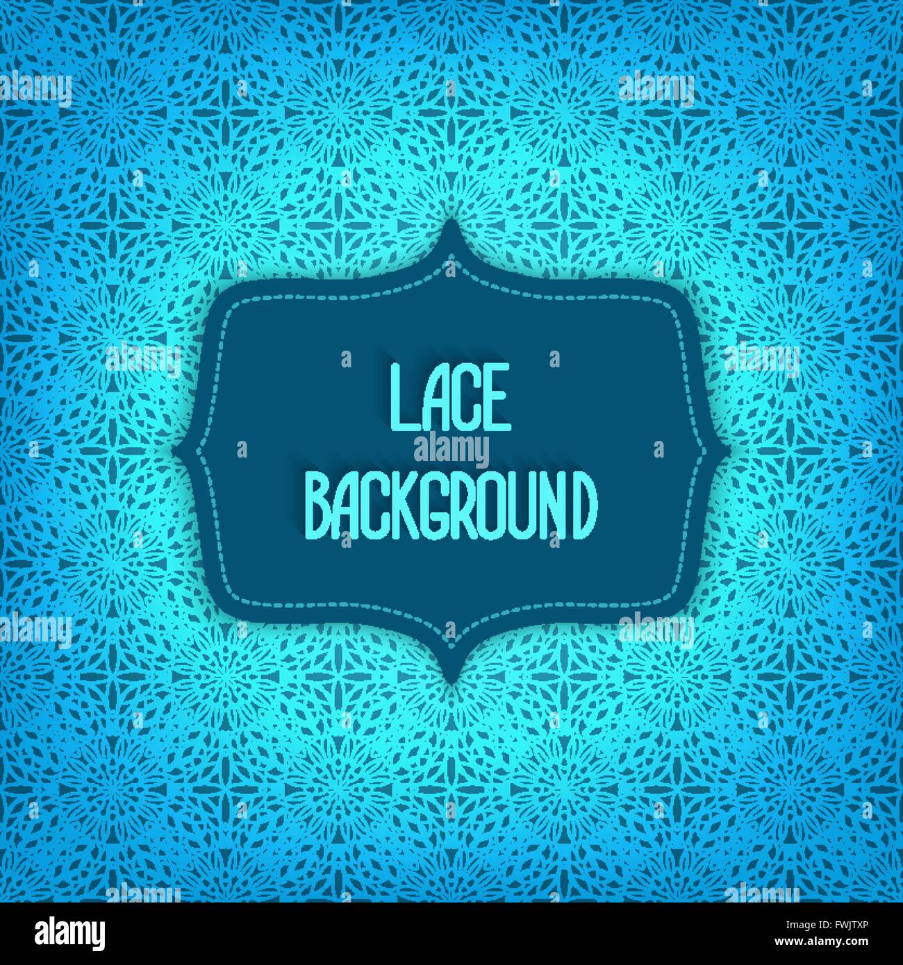 lace blue background - vector illustration. eps 10 Stock Vector Image ...