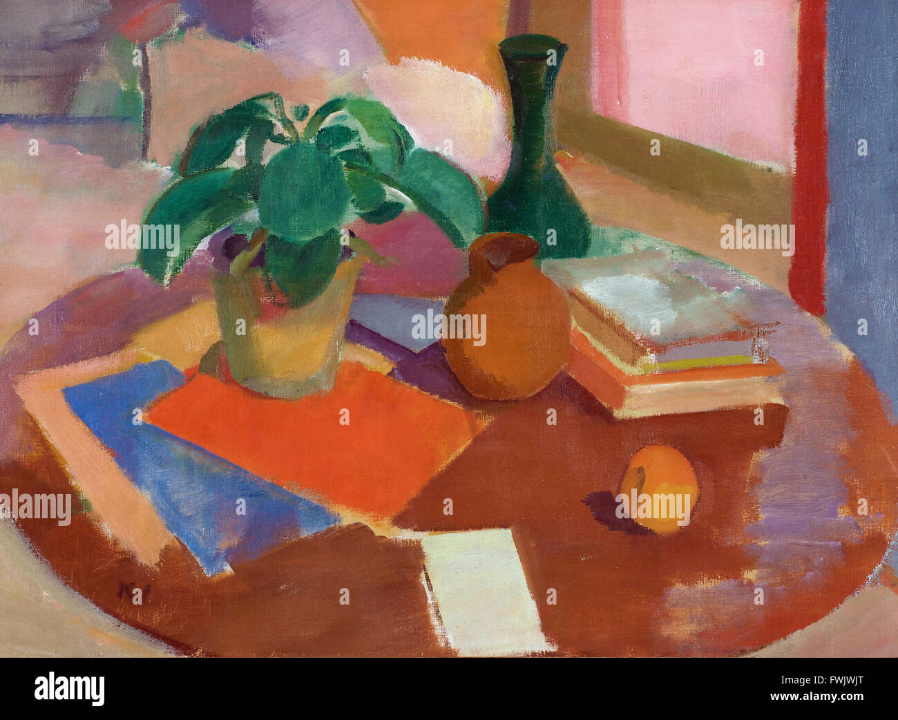 Karl Isakson - Still life - Bornholms Kunstmuseum Stock Photo - Alamy