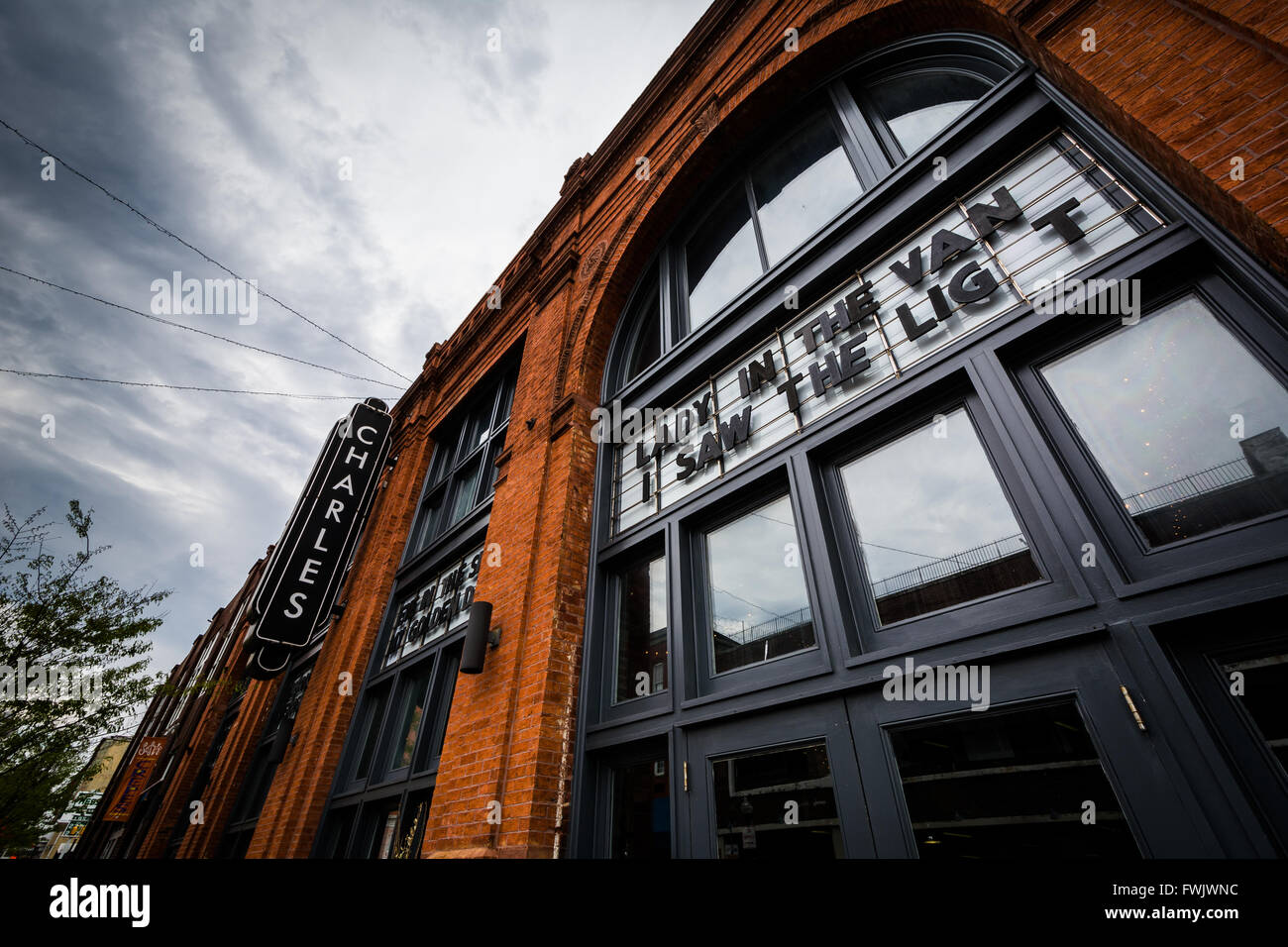 The Charles Theater, in the Station North District of Baltimore ...