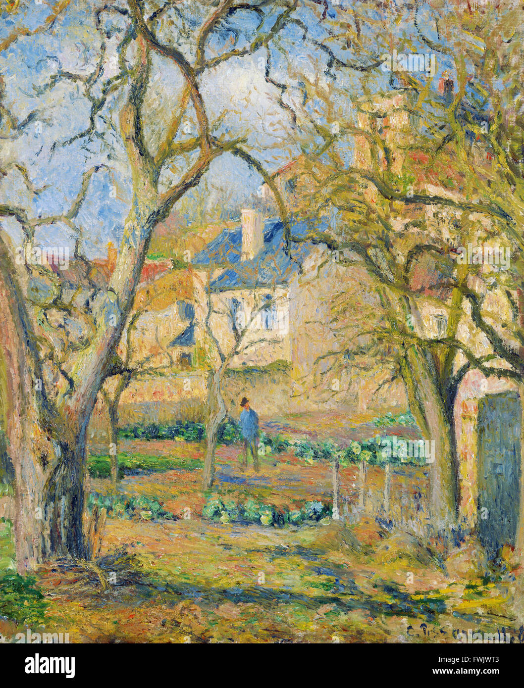 Art painting camille pissarro hi-res stock photography and images - Alamy