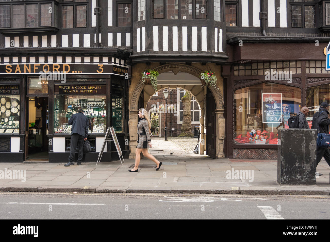 Staple Inn High Holborn, in the City of London, England, UK Stock Photo ...