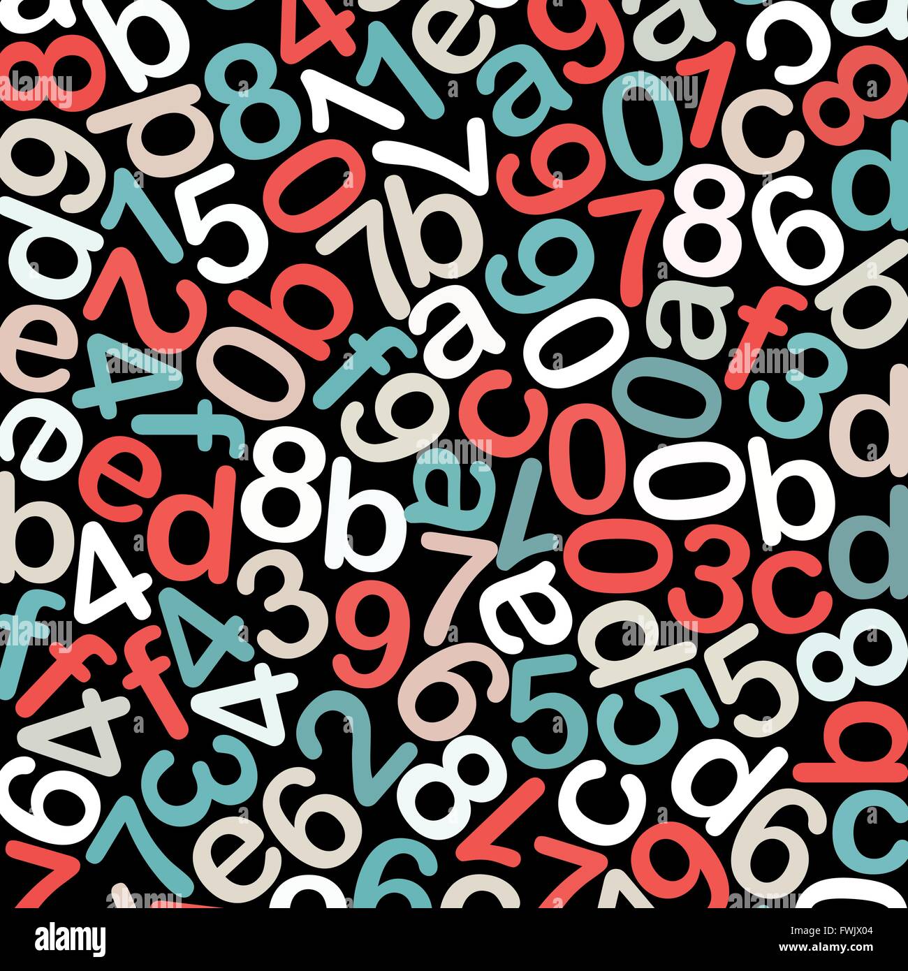 Abstract Information background: multicolor Hexadecimal Code оn Black ...