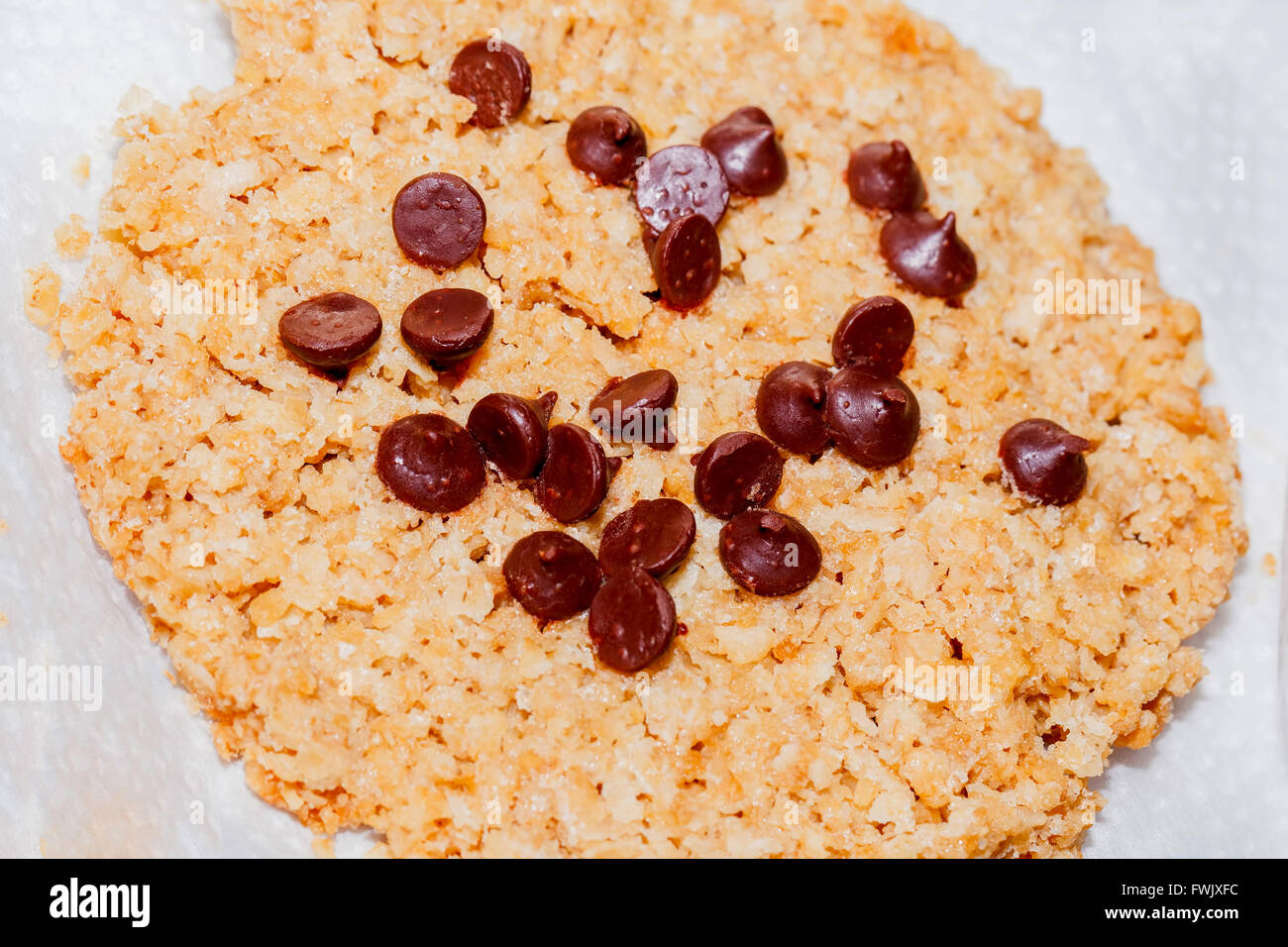 Isolated Delicious Chocolate Chip Cookies, Studio Shooting Stock Photo ...