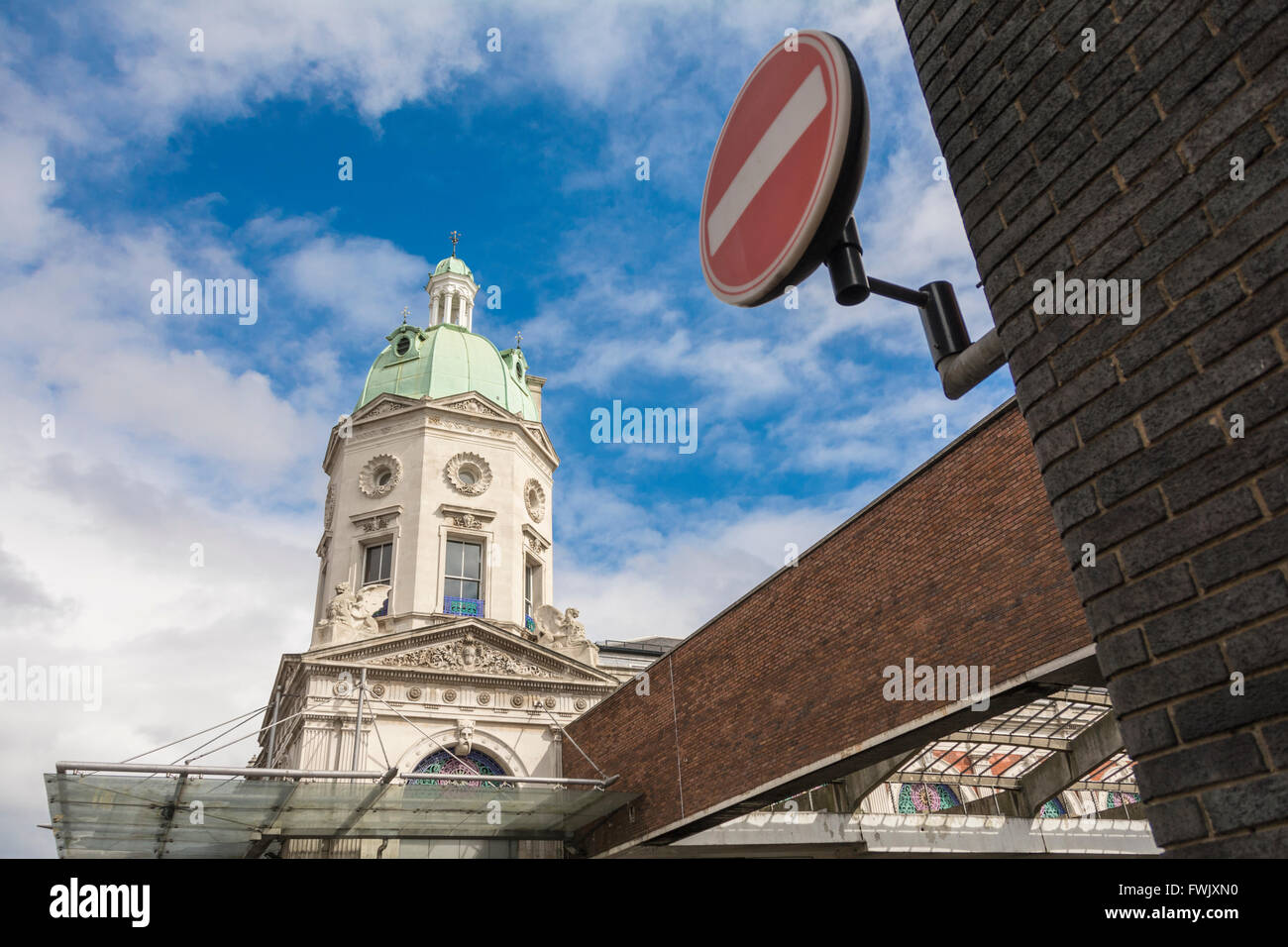 Entrance to the Smithfield Meat Market in Central London, UK Stock ...