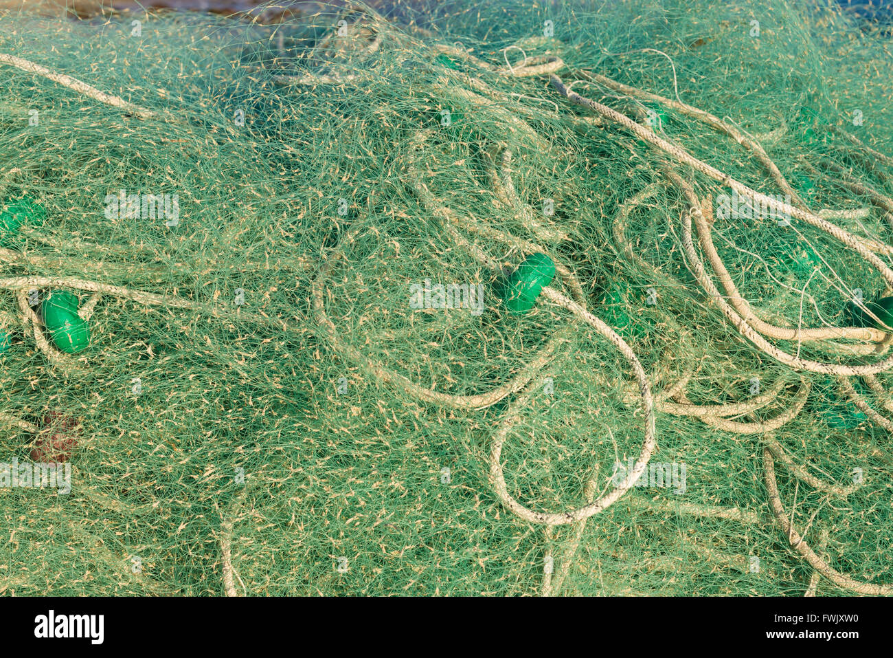 Full frame take of traditional fishing nets Stock Photo - Alamy