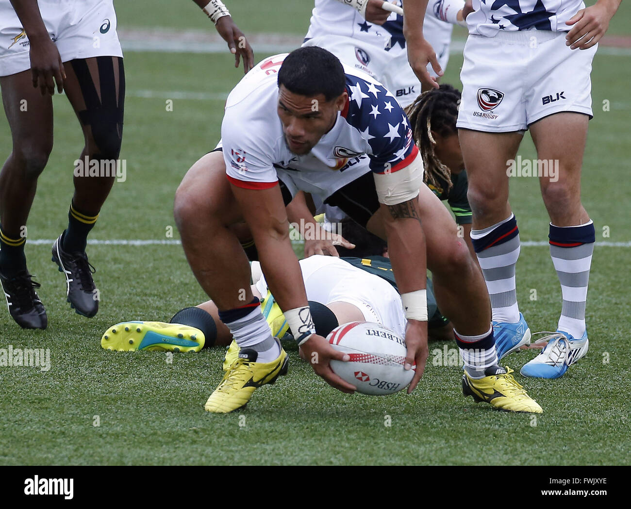 Day 2 2016 USA Sevens Rugby Tournament at Sam Boyd Stadium Las Vegas ...