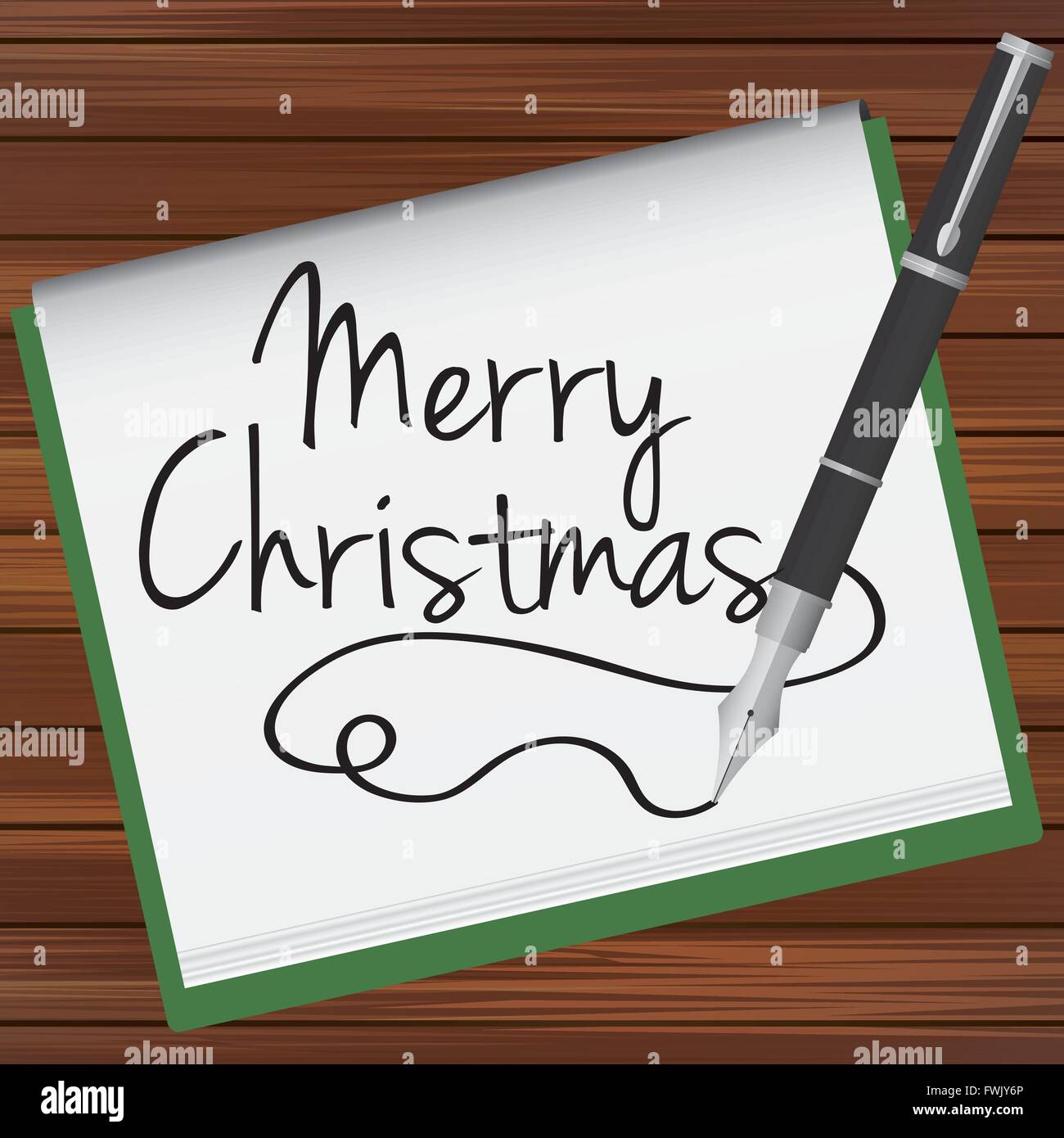 Illustration Vector Graphic Notepad for the creative use in graphic ...