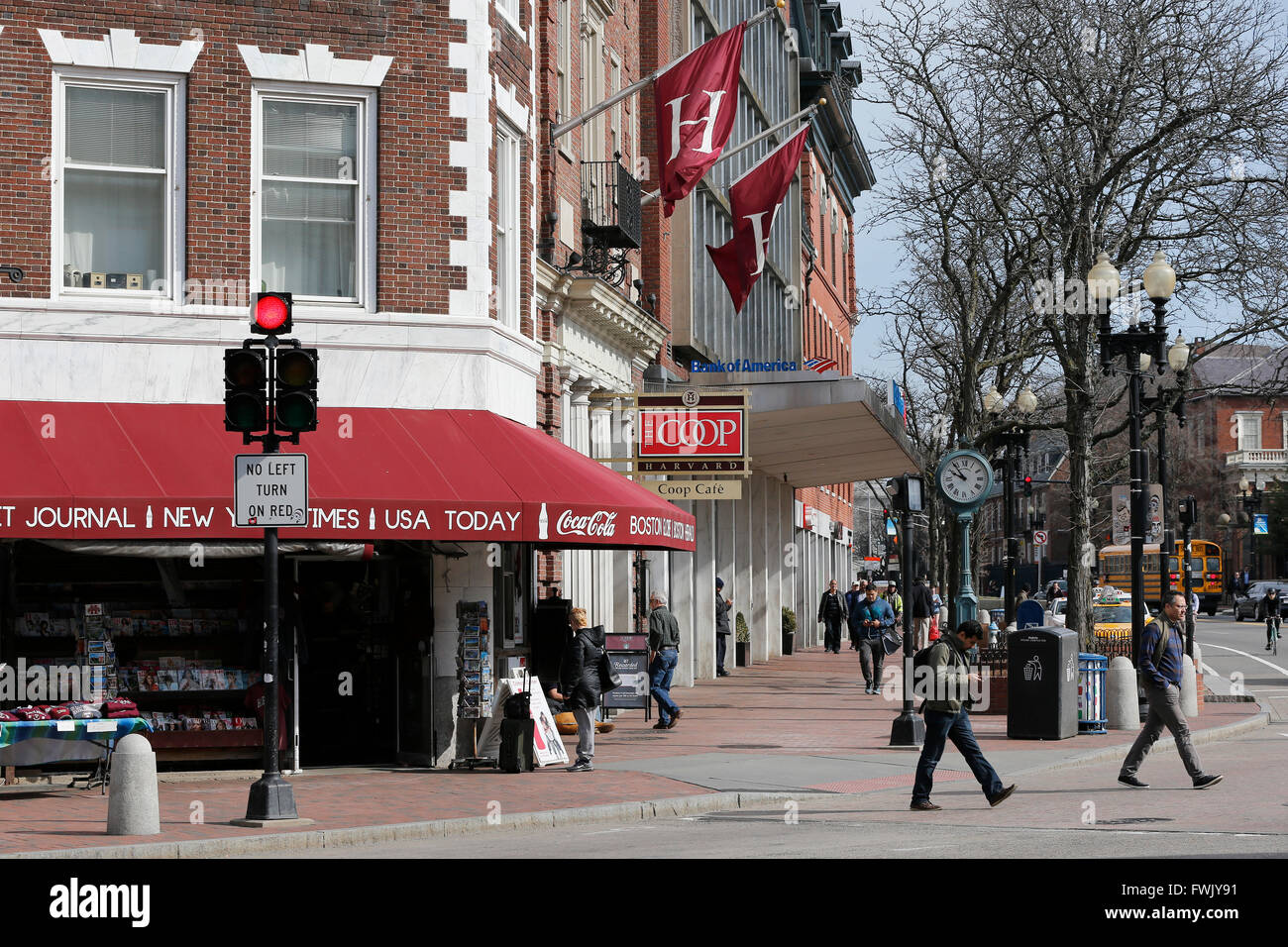 Harvard Square People Street High Resolution Stock Photography and ...