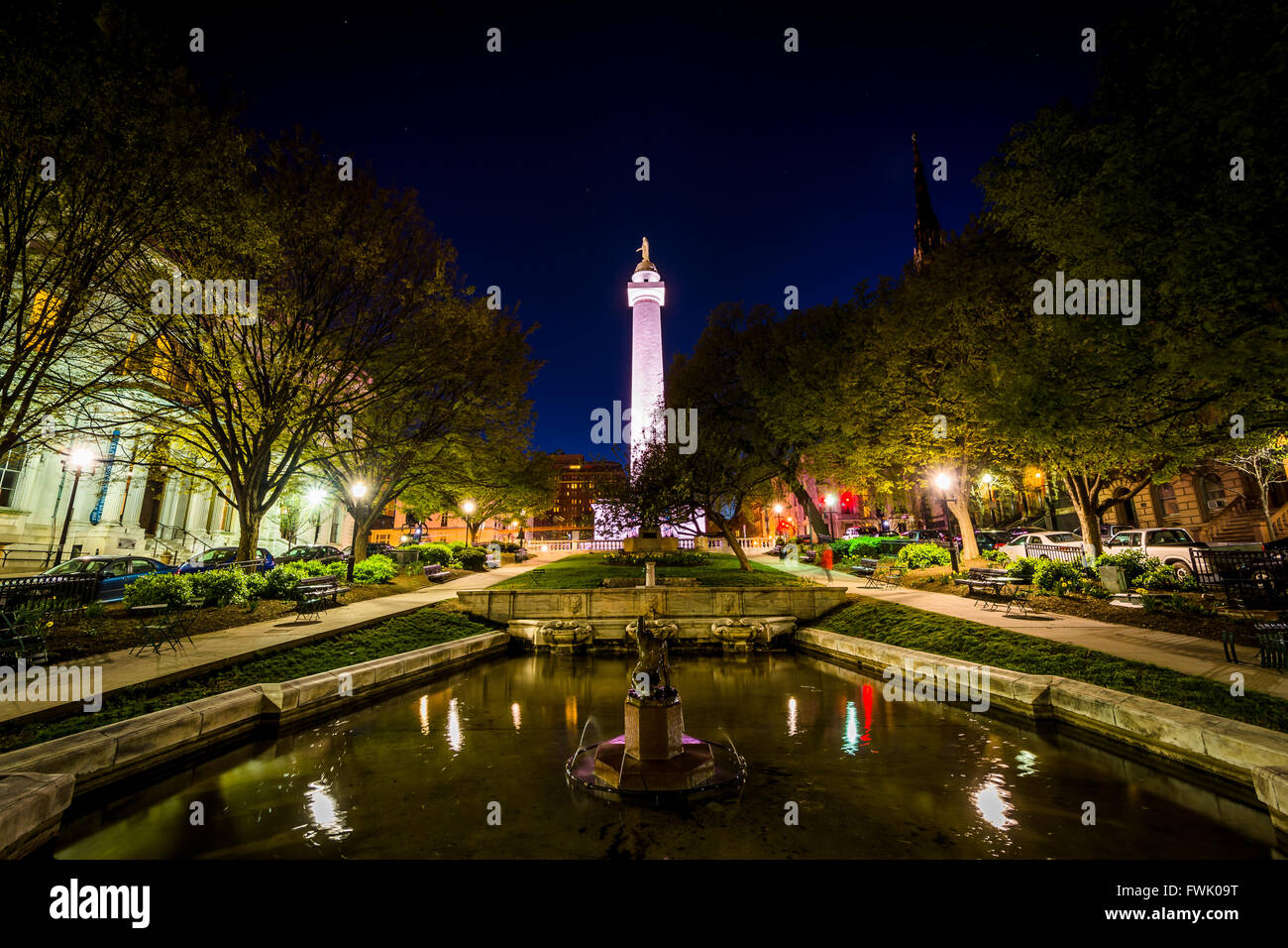 Washington monument baltimore hi-res stock photography and images - Alamy