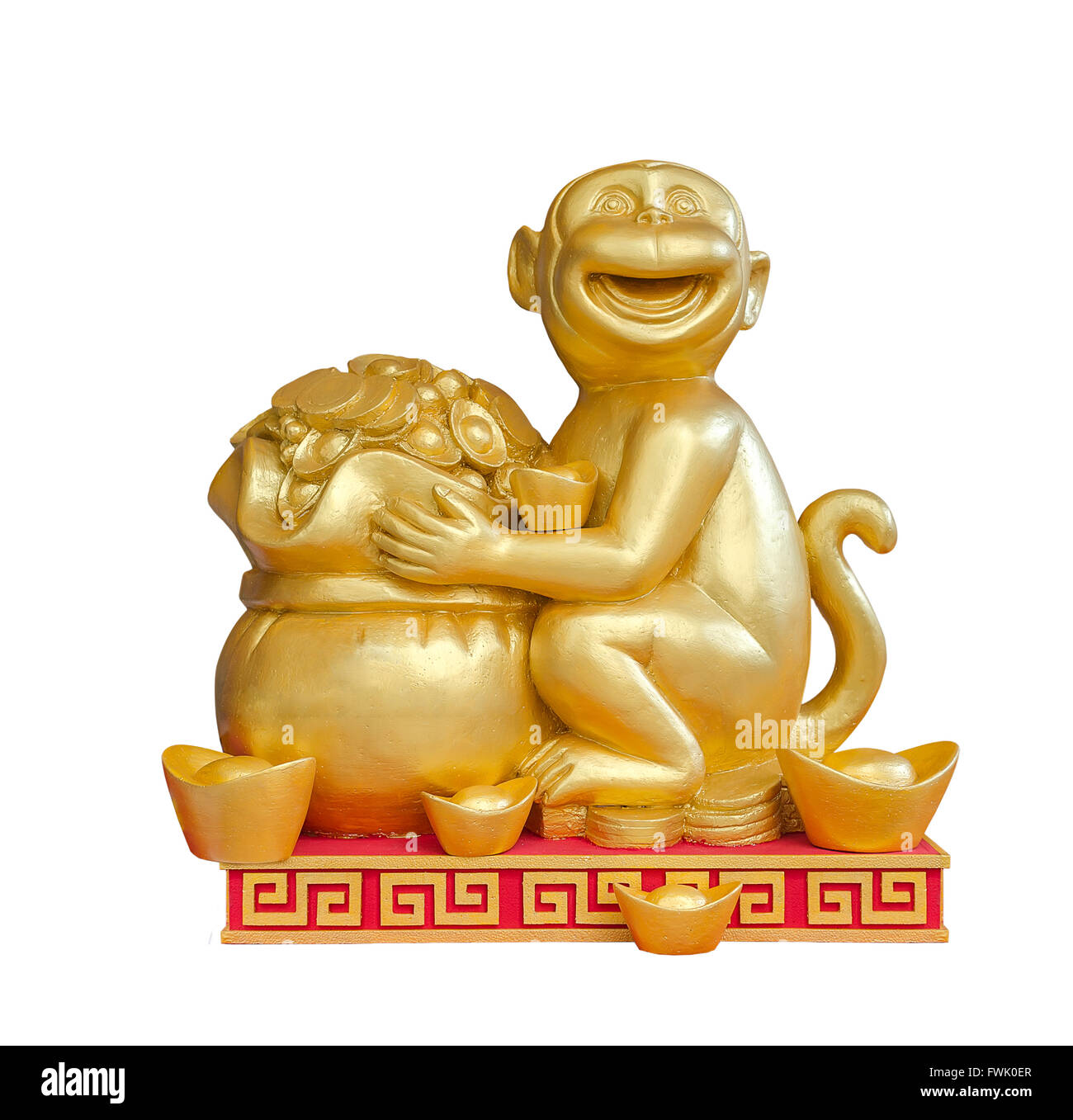 Monkey sculpture hi-res stock photography and images - Alamy