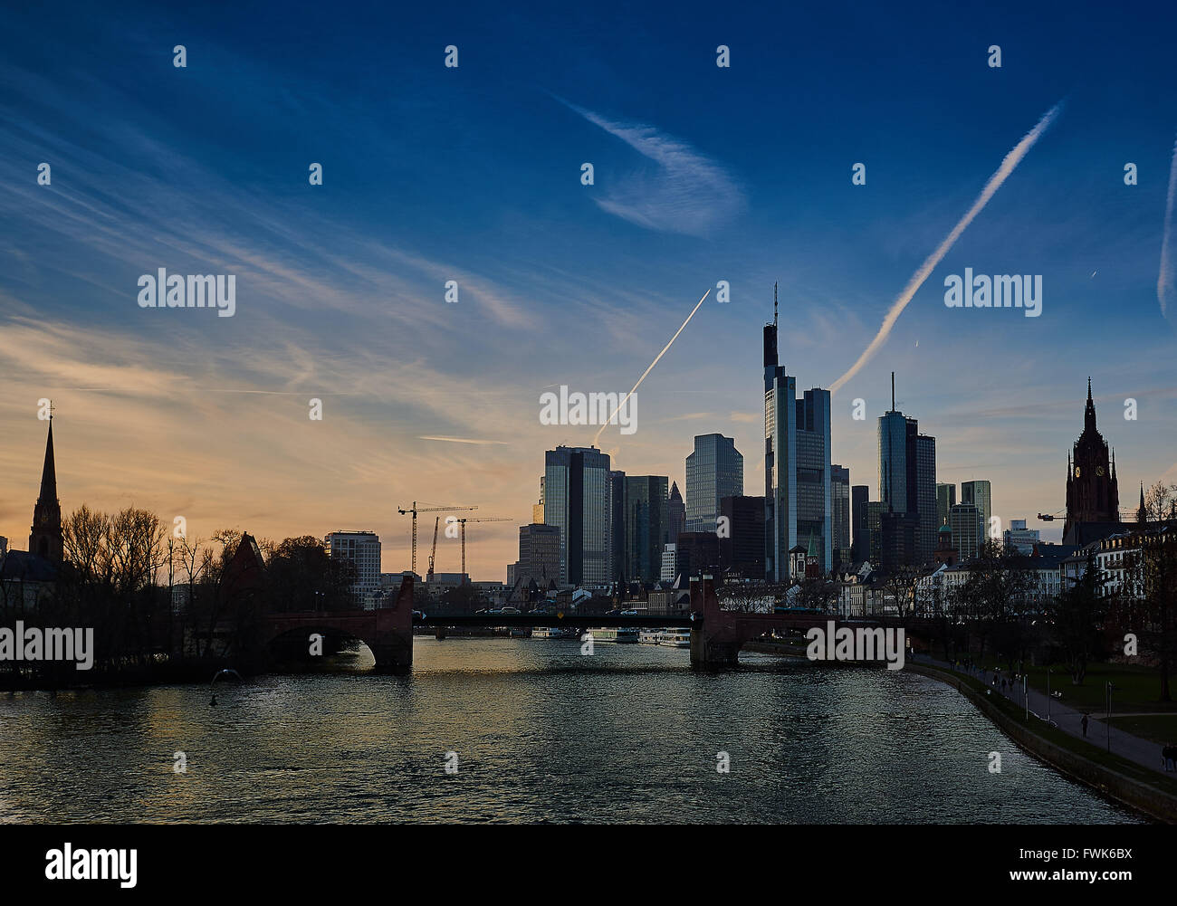 Bridge over main river hi-res stock photography and images - Alamy