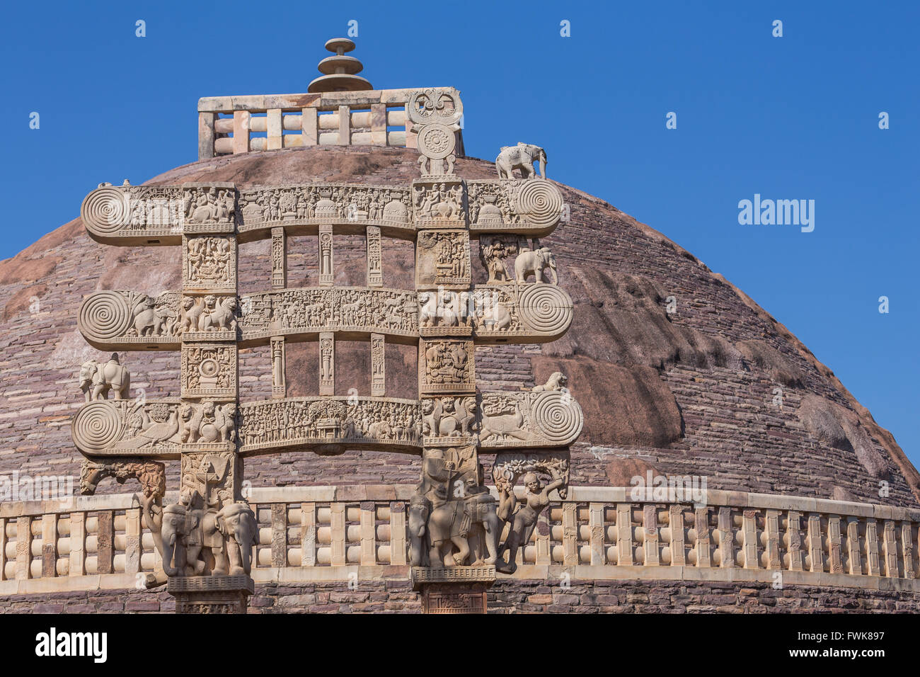 Ancient Indian Buddhist Temple