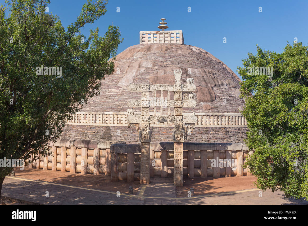 Ancient Indian Buddhist Temple