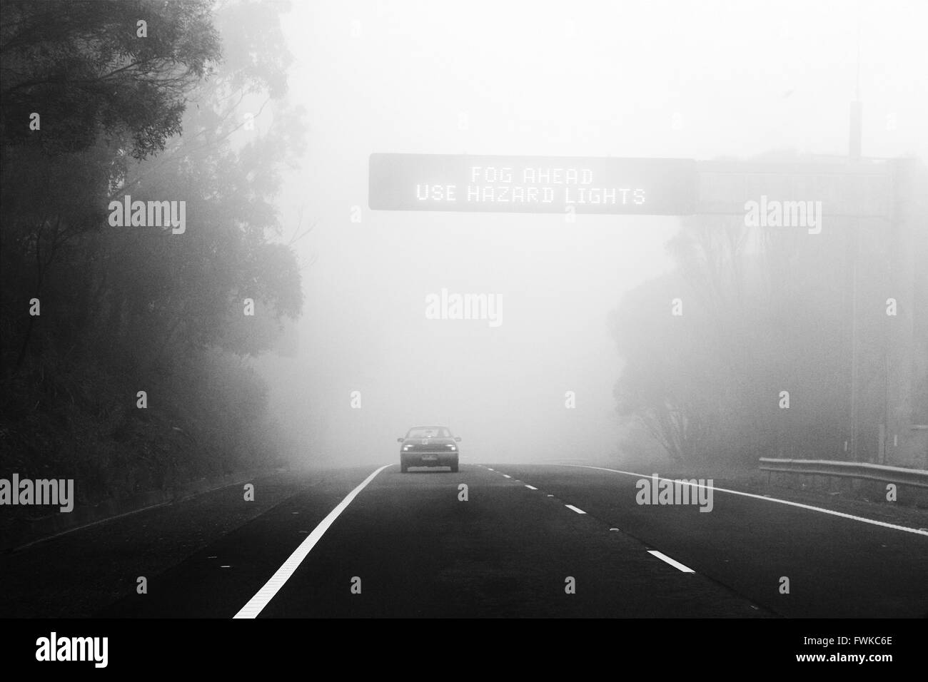Weather warning sign hi-res stock photography and images - Alamy