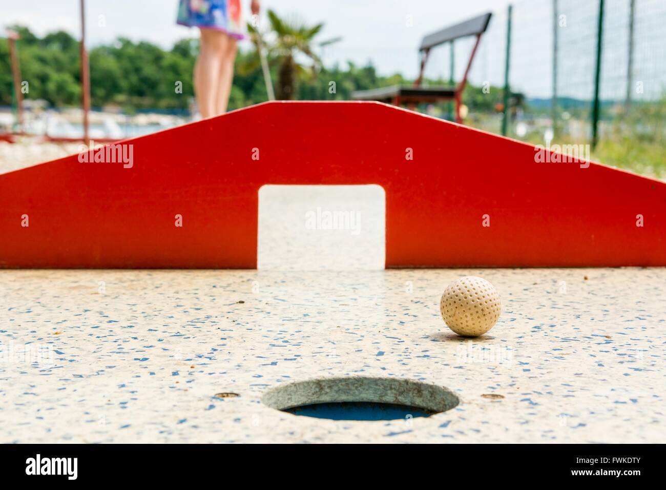 Resort mini golf course hi-res stock photography and images - Alamy