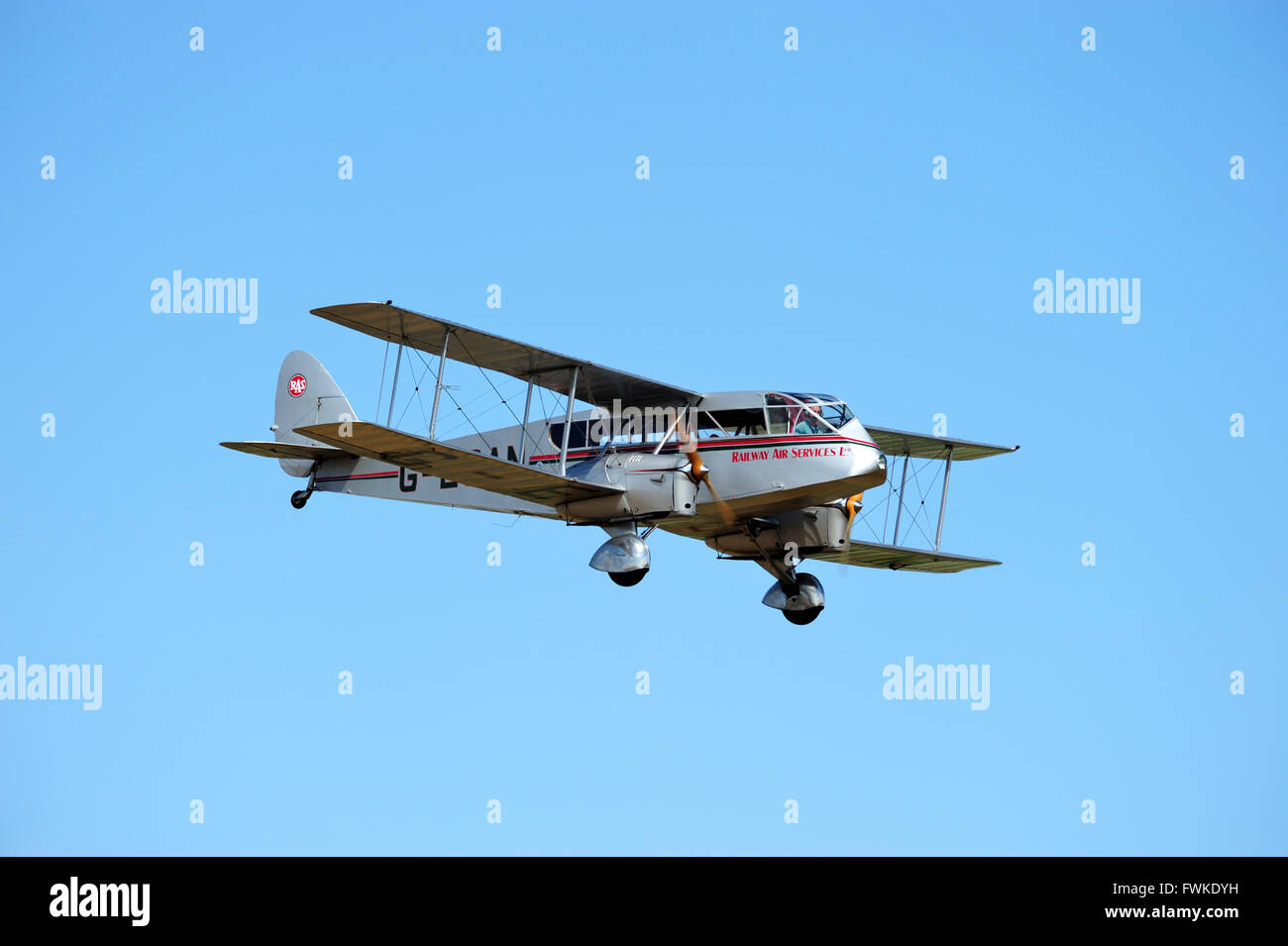 De Havilland DH-84 Dragon 3 G-ECAN during its display at East Fortune ...