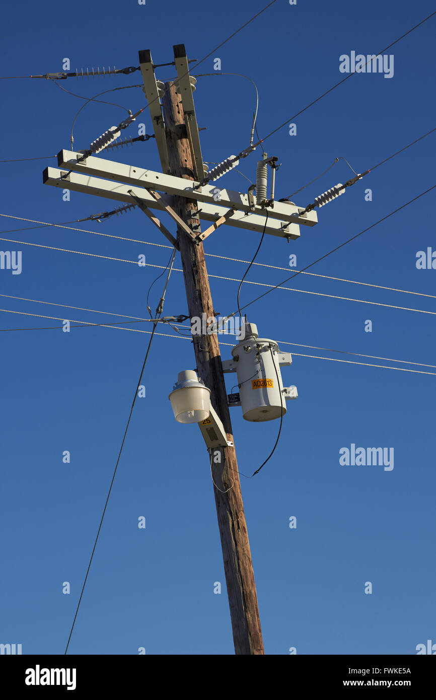 Phone poles hi-res stock photography and images - Alamy