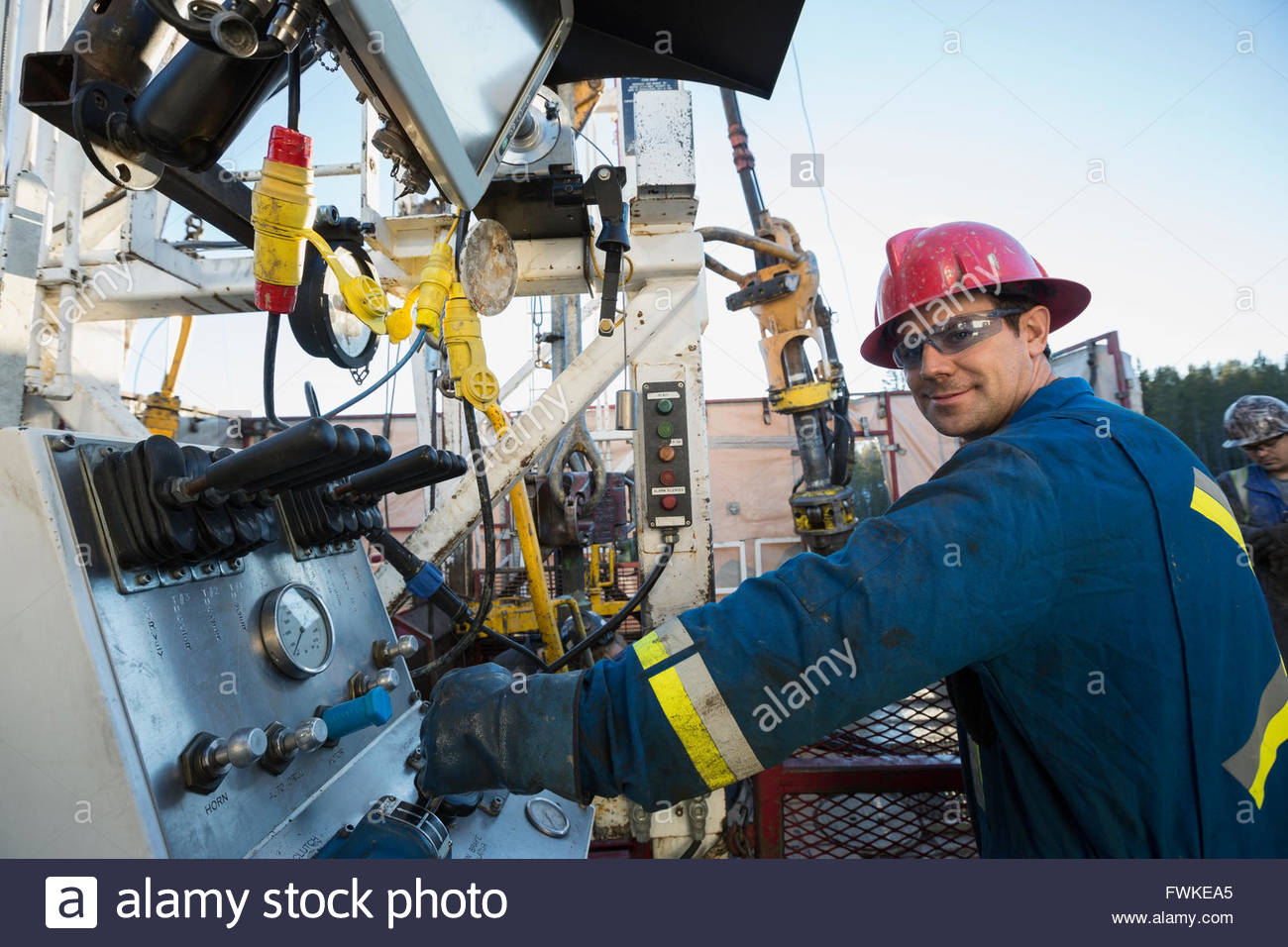 Drilling portrait hi-res stock photography and images - Alamy