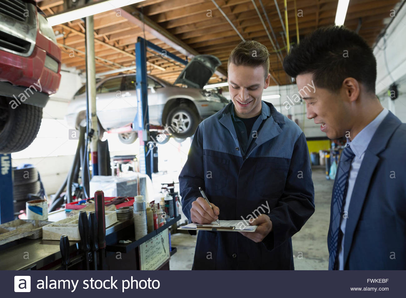 Businessman in car discussing hi-res stock photography and images - Alamy