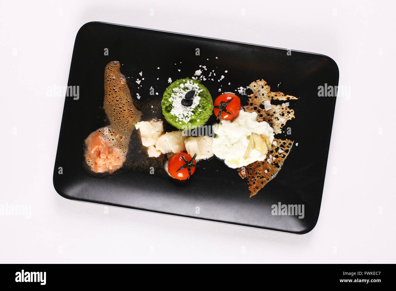 modern kitchen and food Stock Photo - Alamy