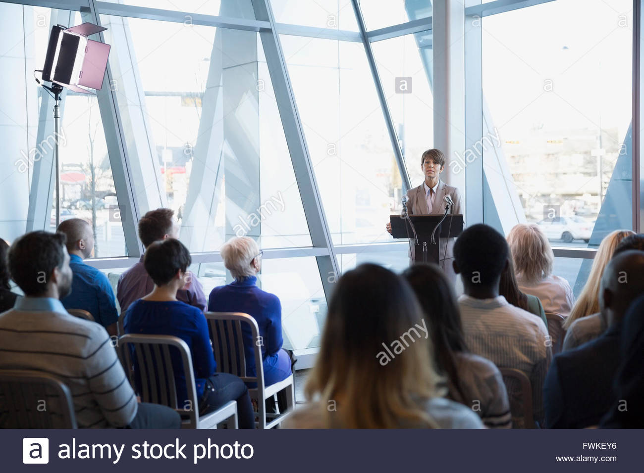 Town Hall Meeting Audience Stock Photos & Town Hall Meeting Audience ...