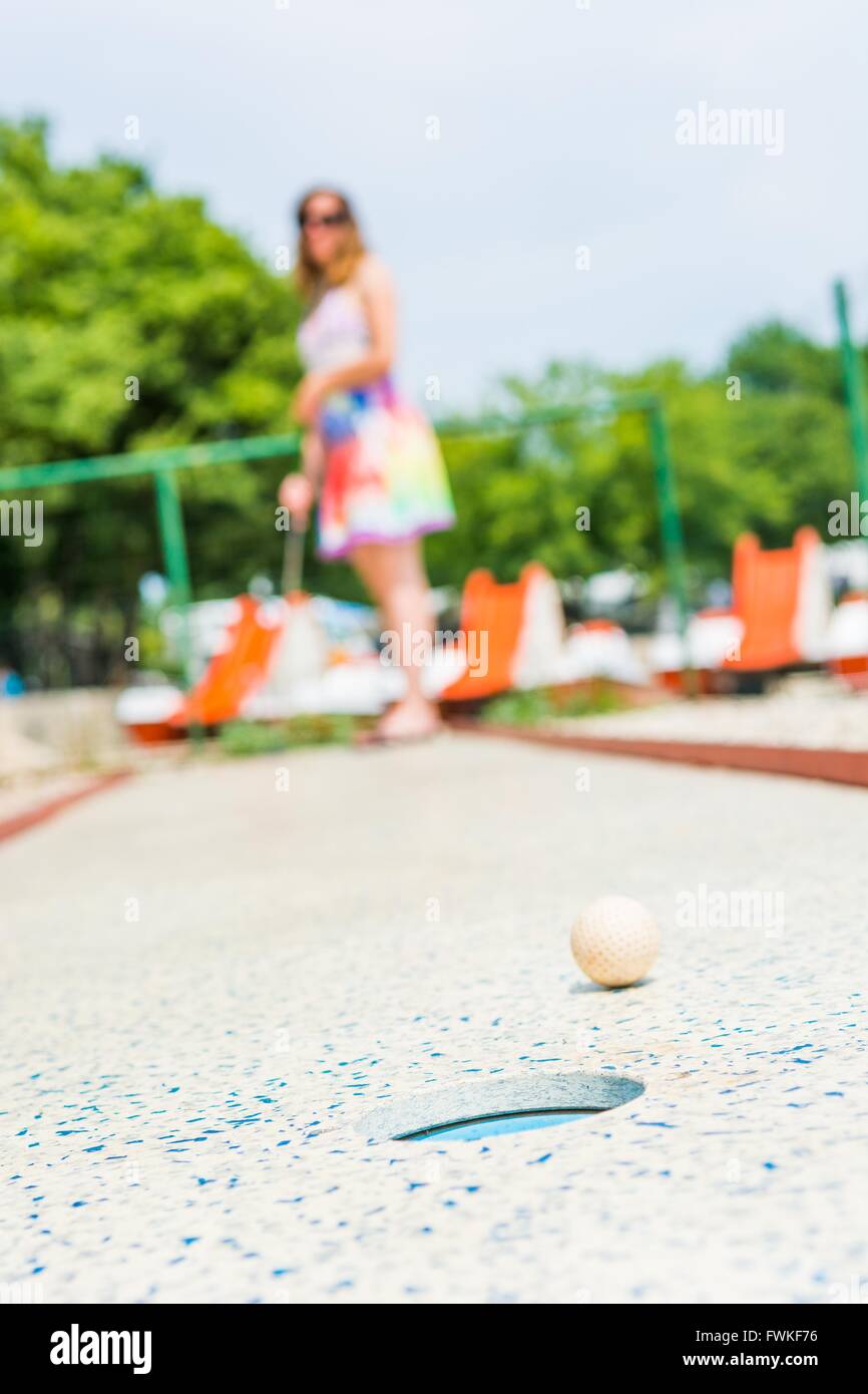Resort mini golf course hi-res stock photography and images - Alamy