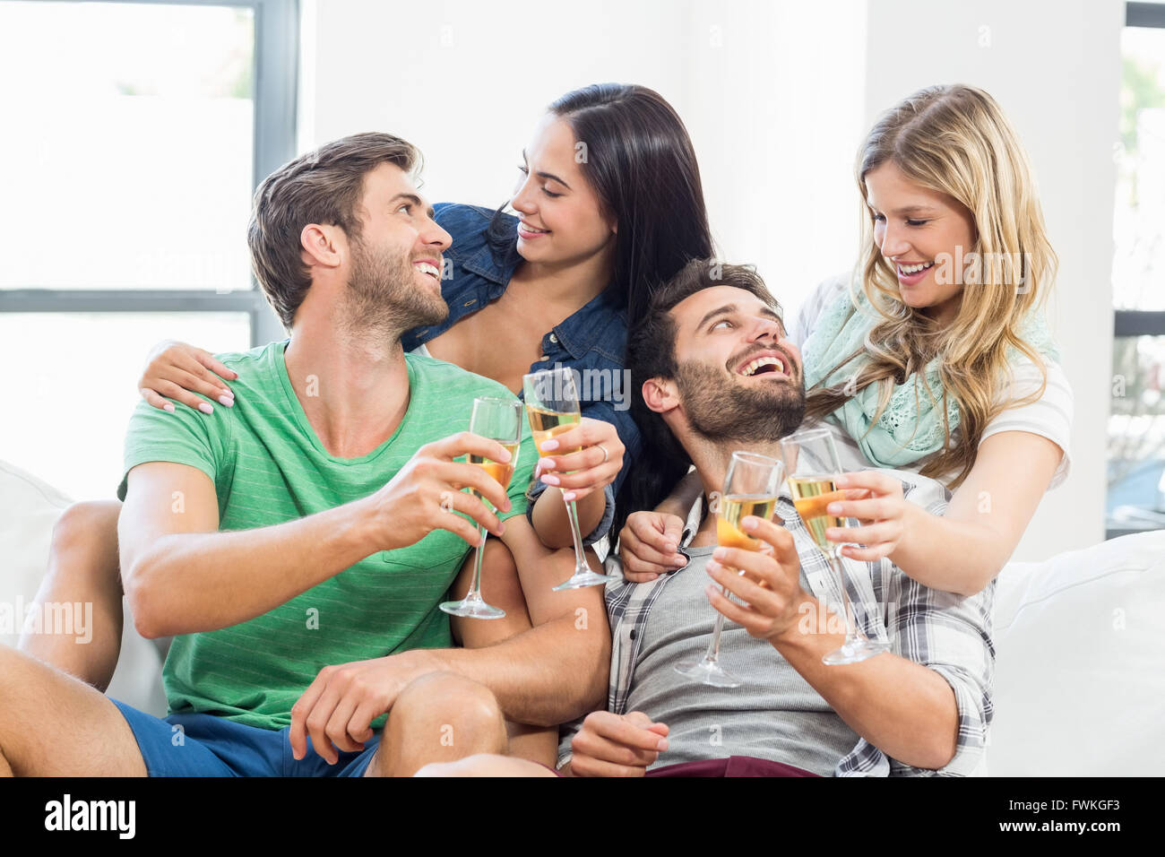 Sofa drinking alcohol hi-res stock photography and images - Alamy