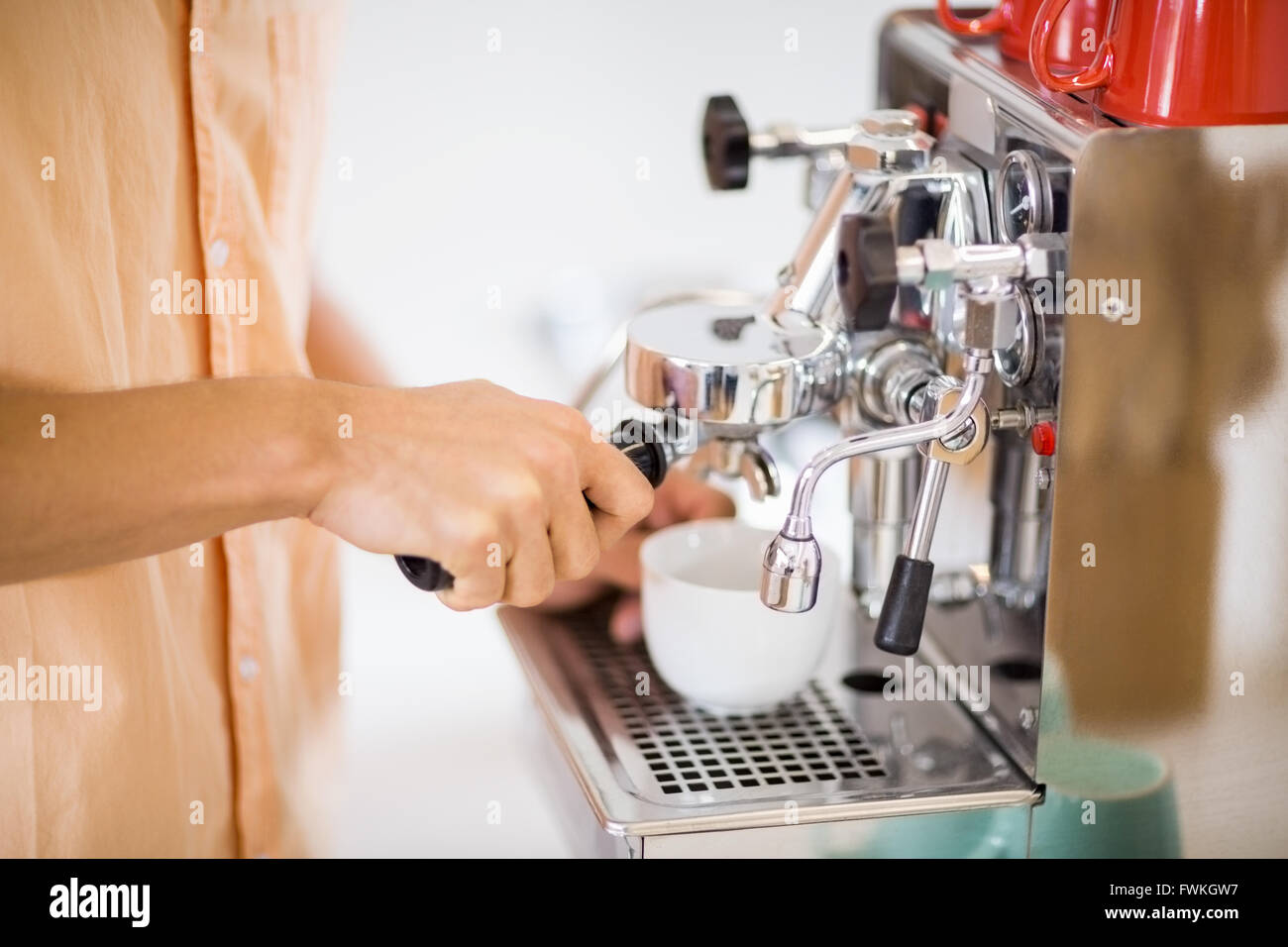 Preparing coffeemaker hi-res stock photography and images - Alamy