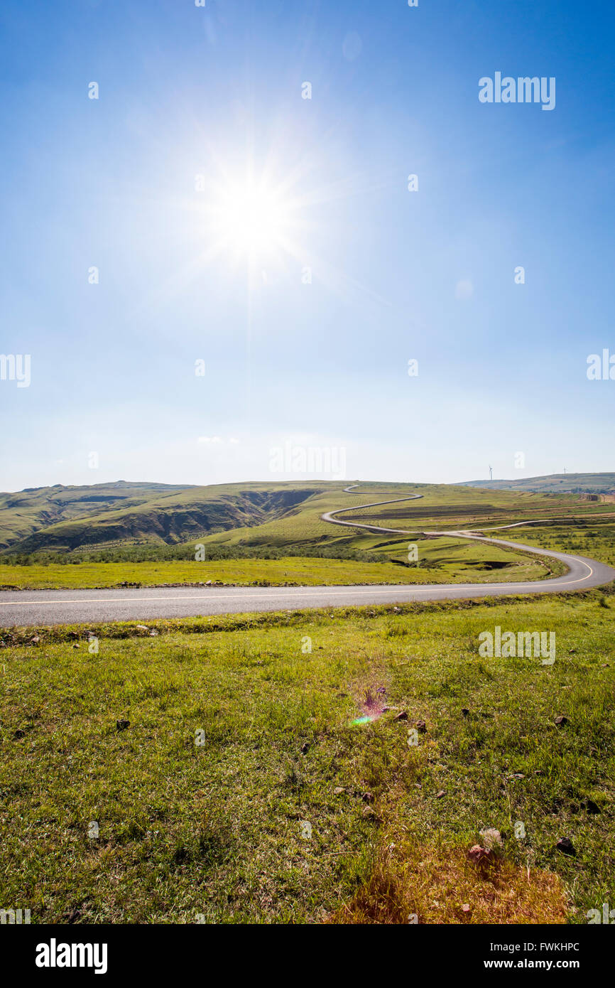 Grassland scenery in Hebei province, China Stock Photo - Alamy