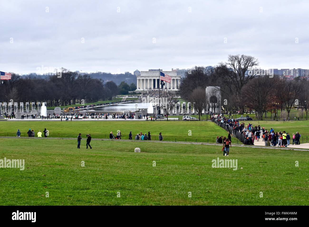 The National Mall in Washington DC Stock Photo - Alamy