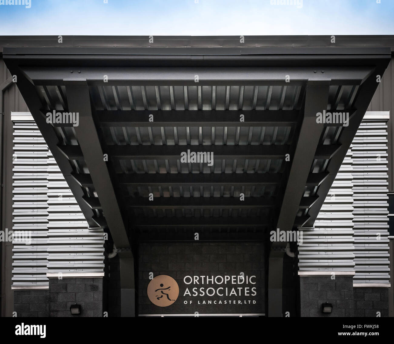 Architectural facade and entrance detail lines pattern hi-res stock ...