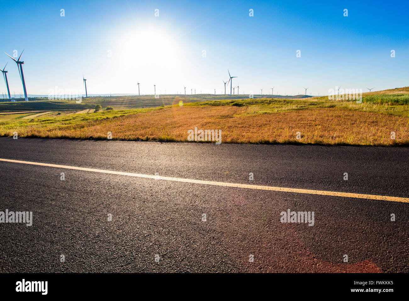 Grassland scenery in Hebei province, China Stock Photo - Alamy