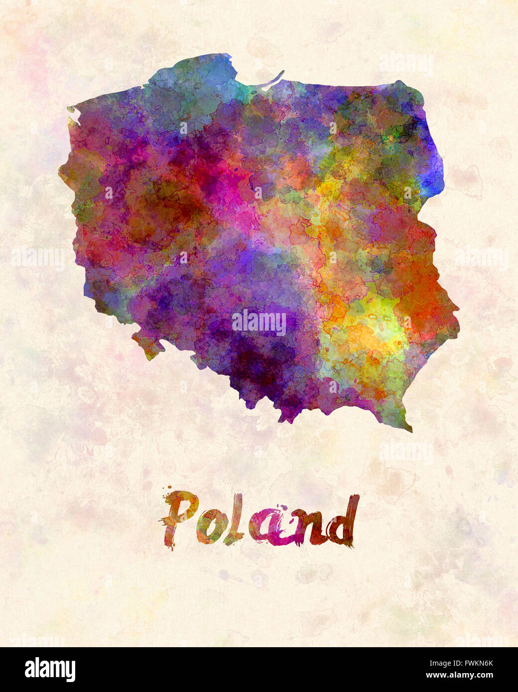 Poland print art hi-res stock photography and images - Alamy
