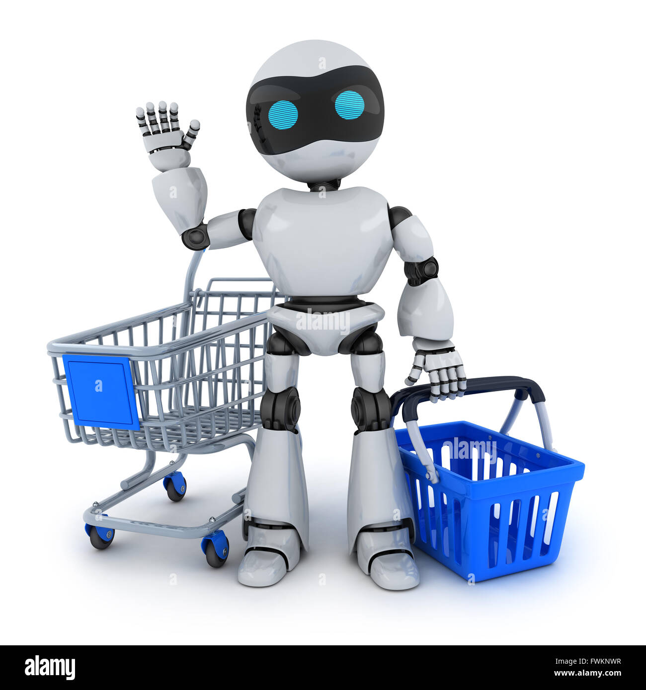 Robot shop Cut Out Stock Images & Pictures - Alamy