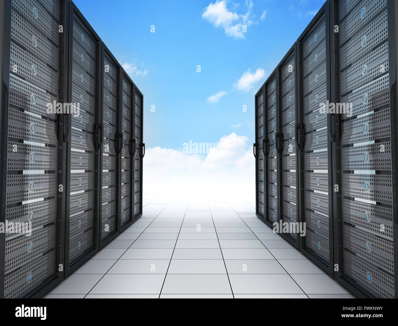 Modern server hi-res stock photography and images - Alamy