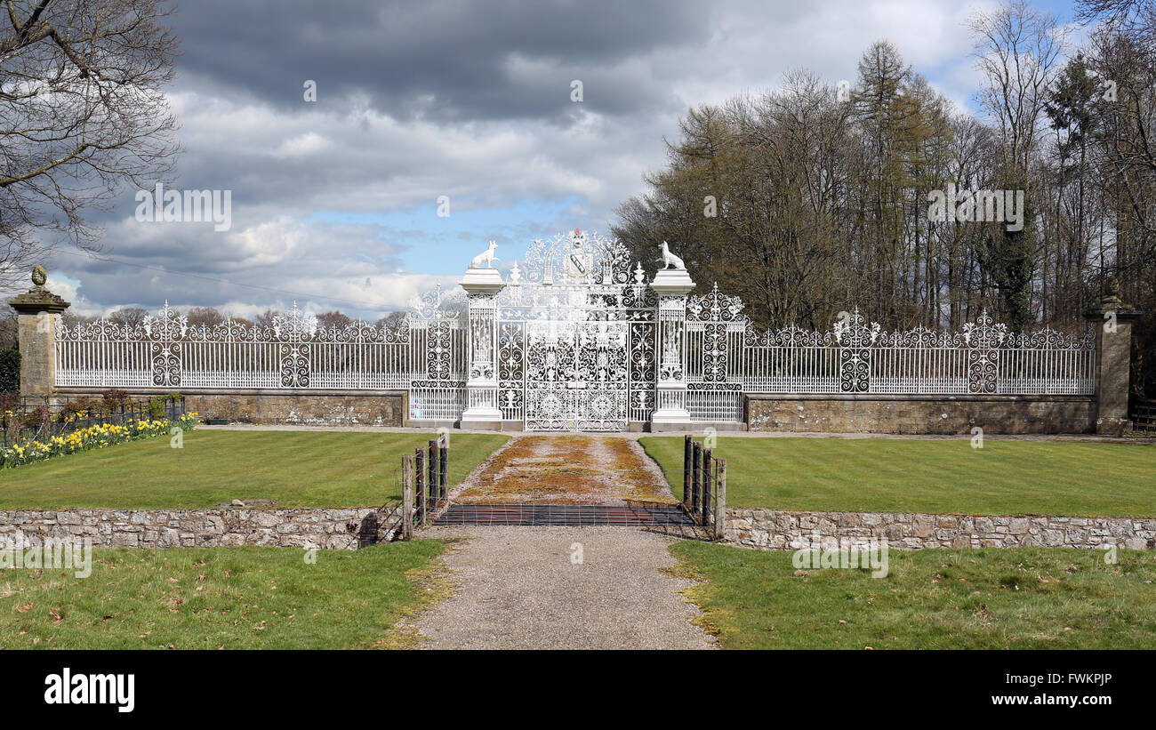 Luxury gates hi-res stock photography and images - Alamy