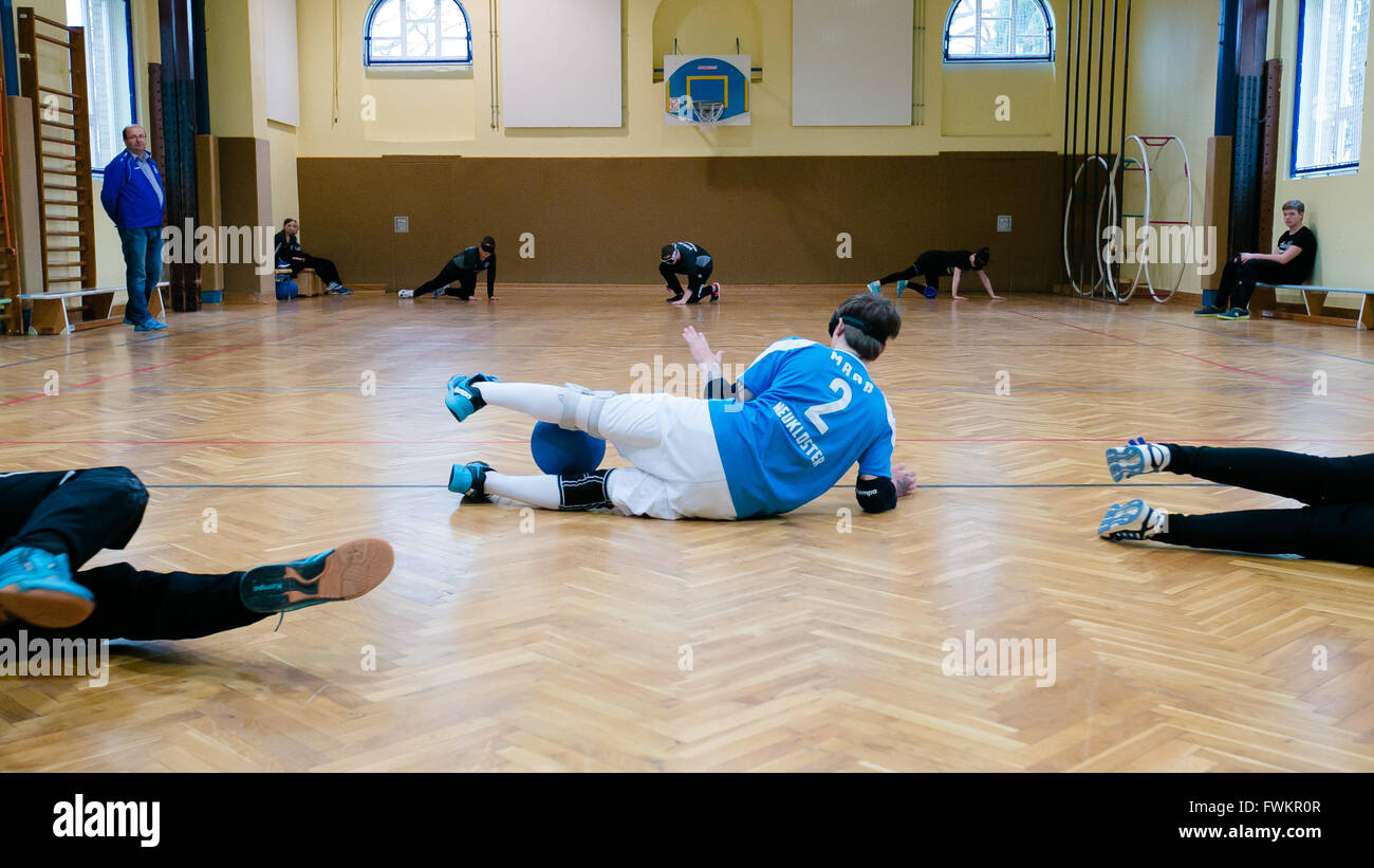 Goalball pitch hi-res stock photography and images - Alamy